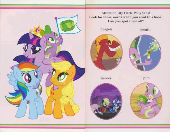 Milu Passport to Reading My Little Pony We Like Spike Story Book ...
