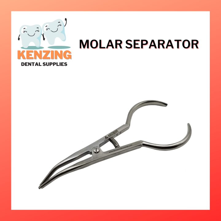 Dental Orthodontic Separator Placing Pliers Elastic Separator Placer ...