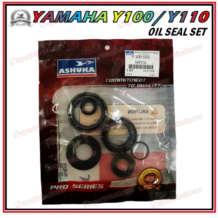YAMAHA Y100 / Y110 - ASHUKA Oil Seal Set | Lazada