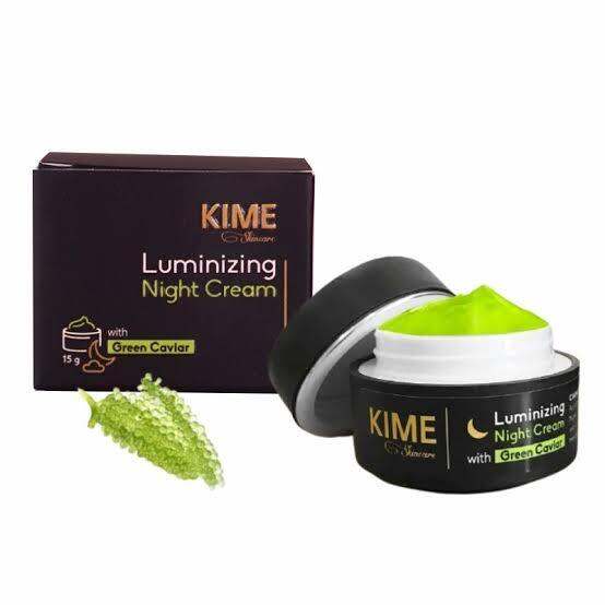 Kime Skincare Luminizing Jeju Night Cream with Green Caviar | Lazada ...