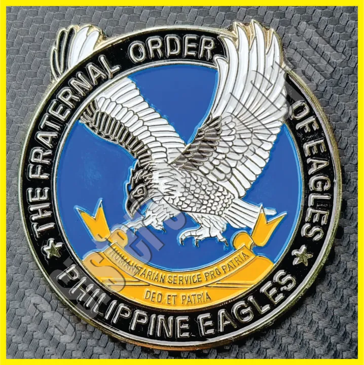 The Fraternal Order of Eagles Car Emblem / Eagles (TFOE-PE) Souvenir ...