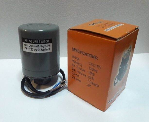 Pressure Switch SK-3B Double Contacts (2.0 - 2.8 bar) อะไหล่ปั๊มน้ำ ...
