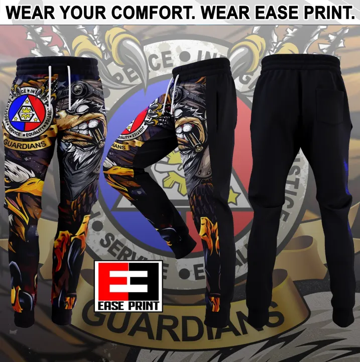 GUARDIANS FRATERNITY JOGGER *ANGRY | Lazada PH
