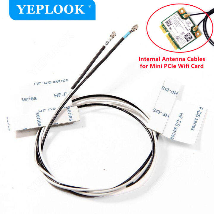 2 Pieces Internal Antennas Dual Band 2.4G 5GHz For Mini PCI-E Wifi Card ...