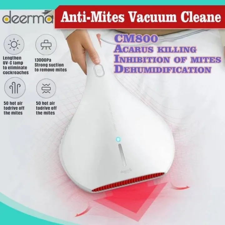Deerma Electric Anti-Dust Mite Removal Instrument UV Mite Killer Vacuum ...
