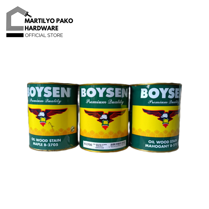 BOYSEN Oil Wood Stain Maple, Mahogany and Walnut 1L | Lazada PH