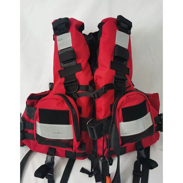 Heavy fire rescue life jacket 150n water torrent flood fighting and ...