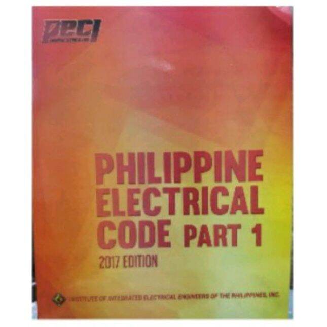 PHILIPPINE ELECTRICAL CODE PART 1 | Lazada PH