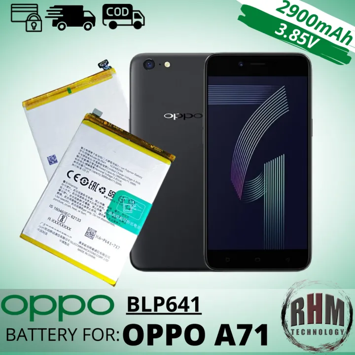 Original OPPO A71 | Li-Polymer Battery Model: BLP641 Premium High ...