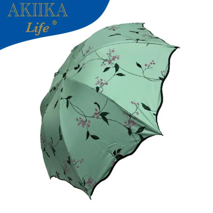 AKIIKA Life 3f\Folds Black Backing Windbreaker Umbrella #5656 | Lazada PH