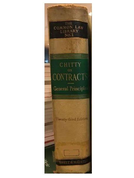 Chitty on Contracts General Principles, 23rd Edition | Lazada