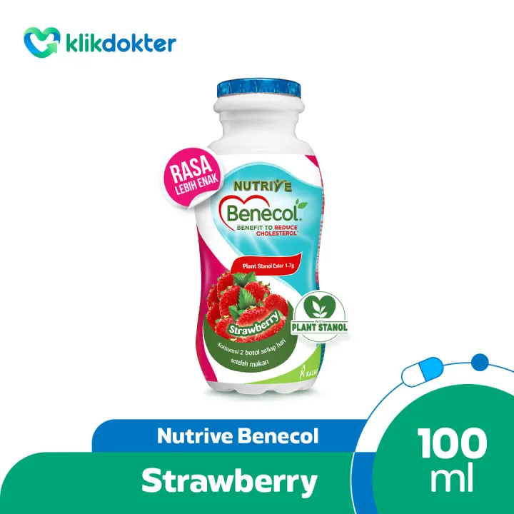 Nutrive Benecol Strawberry 100ml | Lazada Indonesia