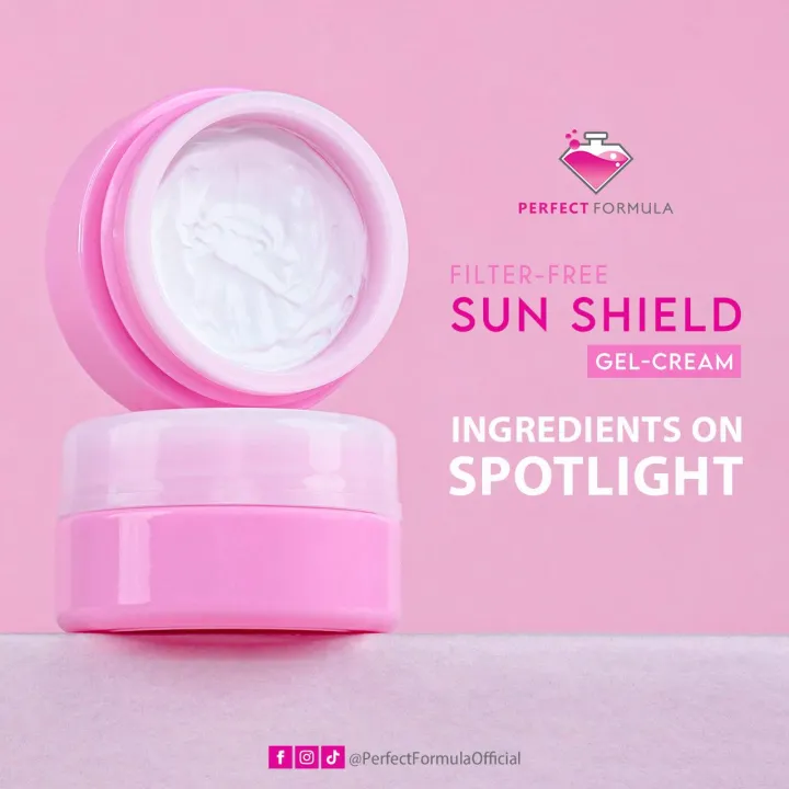 Filter-Free Exfoliating Sun Shield Gel-cream 10g Perfect Formula ...