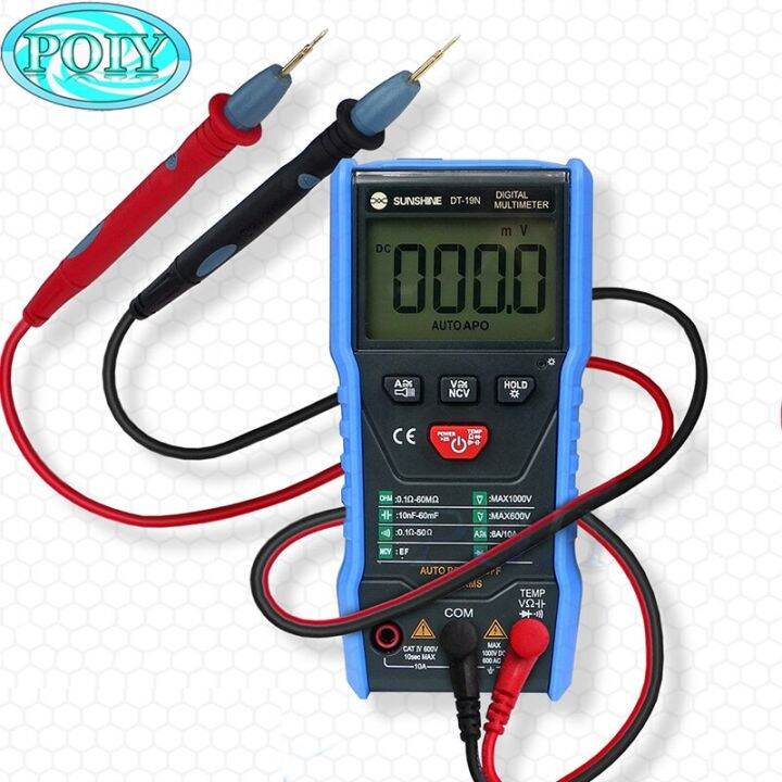 SUNSHINE DT-19N Mini Intelligent Digital Multimeter Mobile Phone Repair ...
