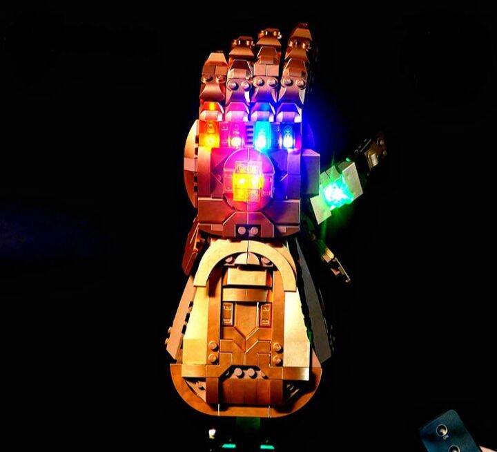Thanos Infinity Gauntlet USB Lighting Group Compatible with 76191 ...