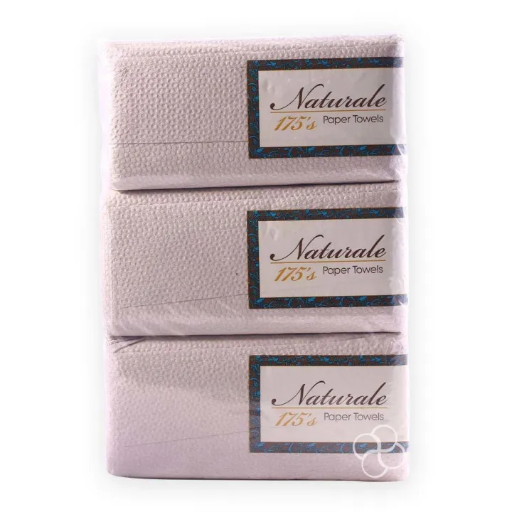 Naturale Interfolded Paper Towel 3 x 175s | Lazada PH