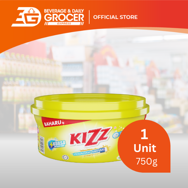 Kizz Dishwashing Paste Lemon ( 1 x 750g ) 1 Unit | Lazada