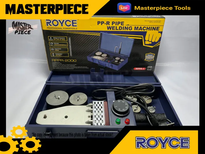Masterpiece Original Royce PP-R Tube Fusion Machine 2000W RPPR-2000 ...