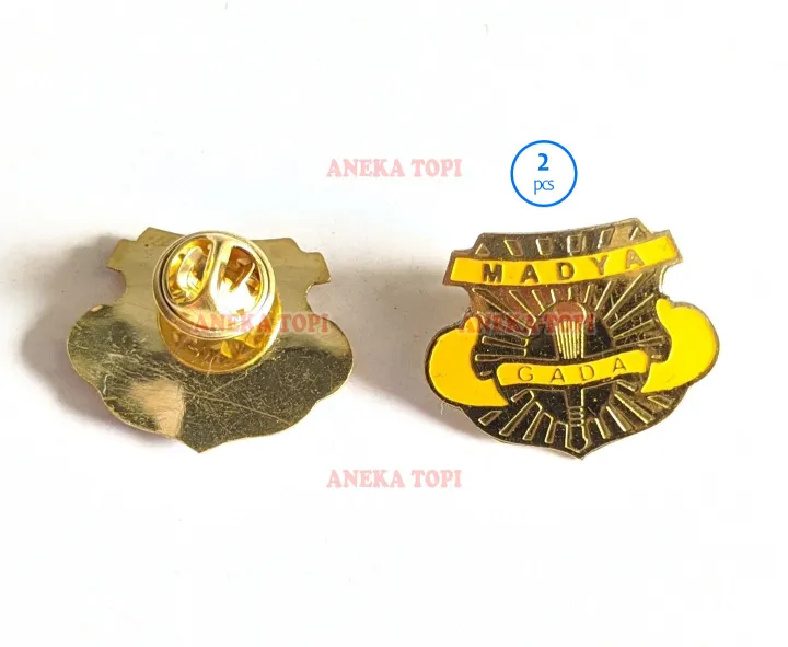 Pin Kerah Satpam Gada Madya Warna Kuning Pin Krah Gada Madya Pin ...