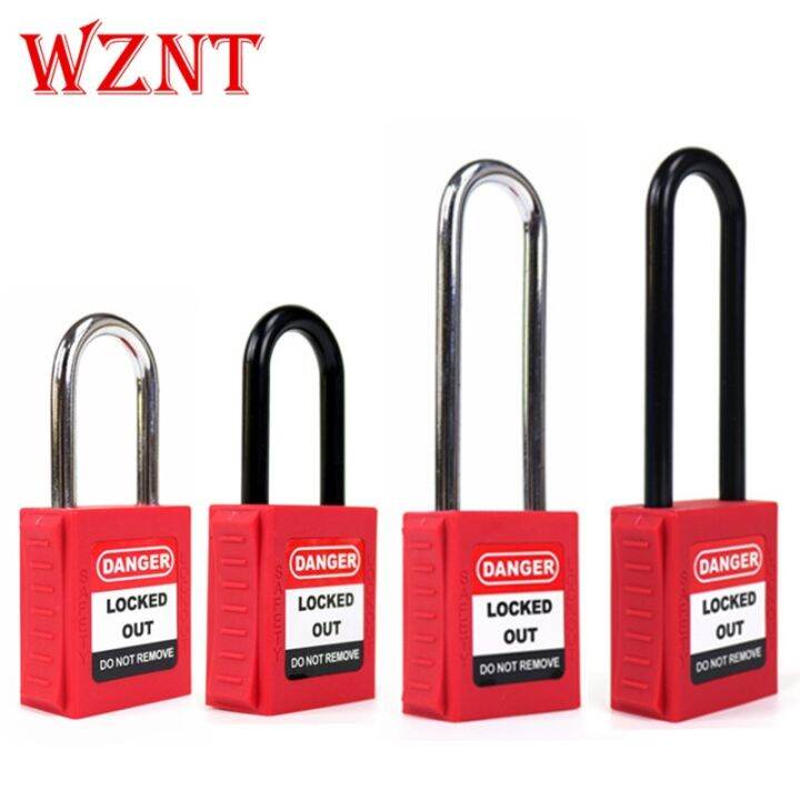 NT-A38S NT-A76S ABS security padlock Plastic Nylon non conductive steel ...