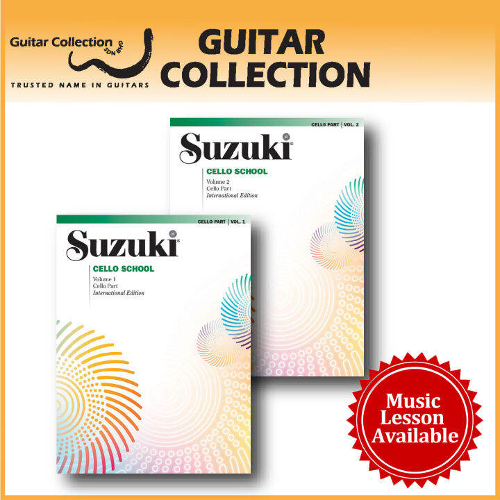 Suzuki Cello School Volume 1 & 2 | Lazada