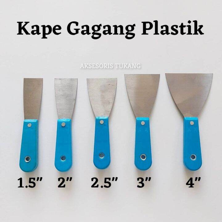 Skrap / Kape 1.5" 2" 2.5" 3" 4" inch Gagang Plastik Tebal Weldom ...
