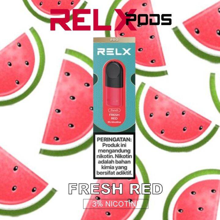 RELX INFINITY POD PRO / ESSENTIAL - FRESH RED / Watermelon | Lazada PH