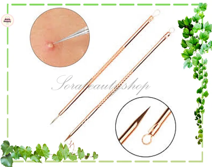 Acne Pricker Pimple Remover Stick Gold Dual Head 1pcs | Lazada PH