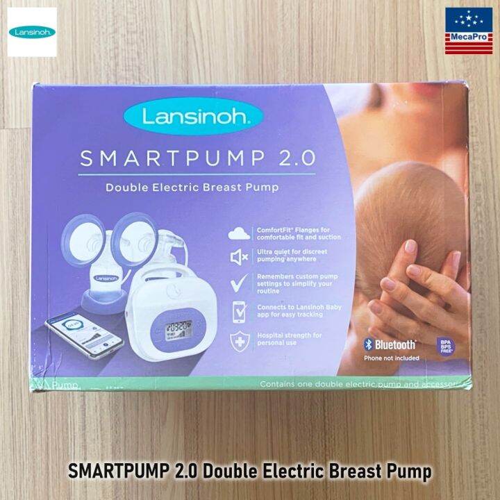 Lansinoh® SMARTPUMP 2.0 Double Electric Breast Pump เครื่องปั๊มนมไฟฟ้าสำหรับคุณแม่ 2 หัว รุ่น ...