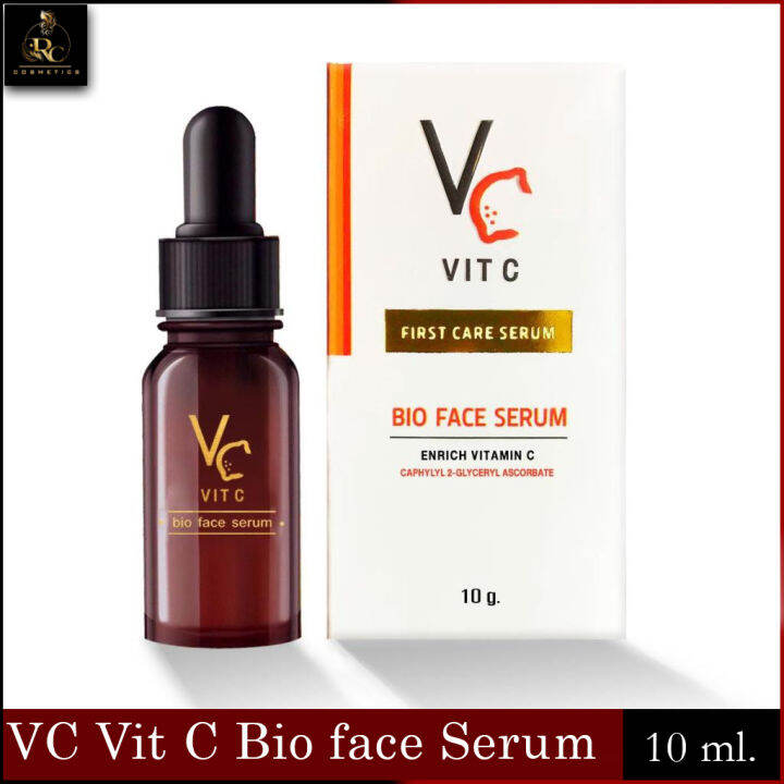 VC Vit C Bio face Serum (10 ml.) เซรั่มวิตซีน้องฉัตร | Lazada.co.th