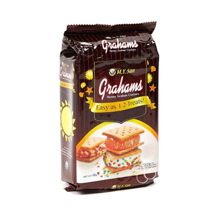 M.Y. San Honey Graham Crackers 200g | Lazada PH