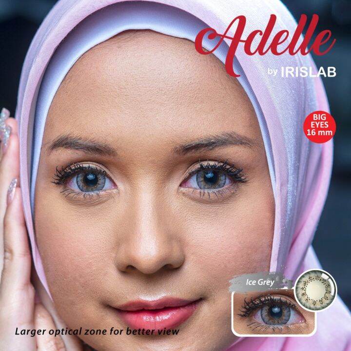SOFTLENS ADELLE BIG EYES MINUS -0.50 S/D -6.00 BY IRISLAB | Lazada Indonesia