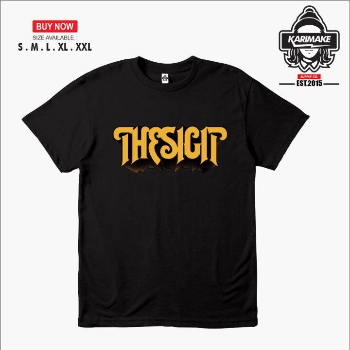Kaos Baju Band The Sigit Font Logo Kaos Musik | Lazada Indonesia