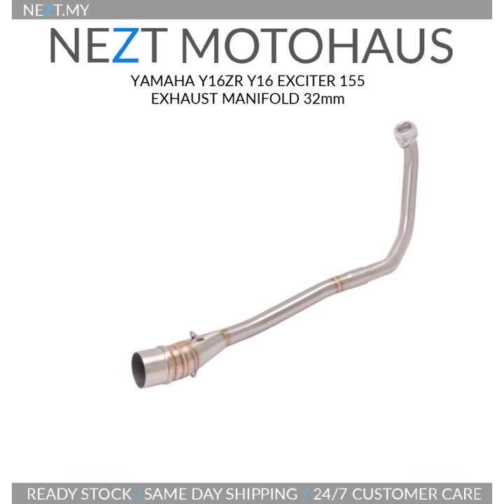 Yamaha Y16 Y16ZR Exciter155 Exhaust Manifold Piping Depan 32mm ...