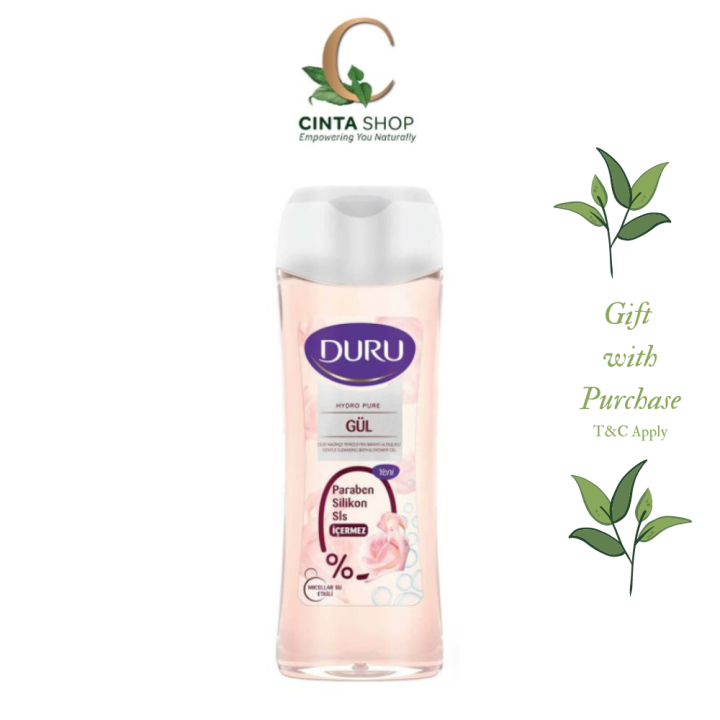 Duru - Hydro Micellar Shower Gel - Pure Rose (450 ml) | Lazada