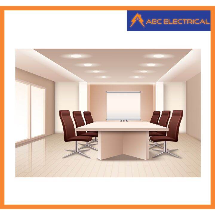 Clifford LED Panel Light Square Recessed Type Energy Saving Bright ...