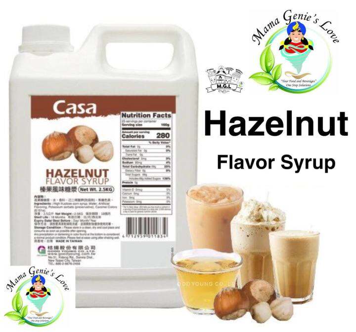 CASA HAZELNUT FLAVOR SYRUP 2.5KG | Lazada PH