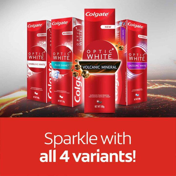 Colgate Optic White Toothpaste 100g | Lazada
