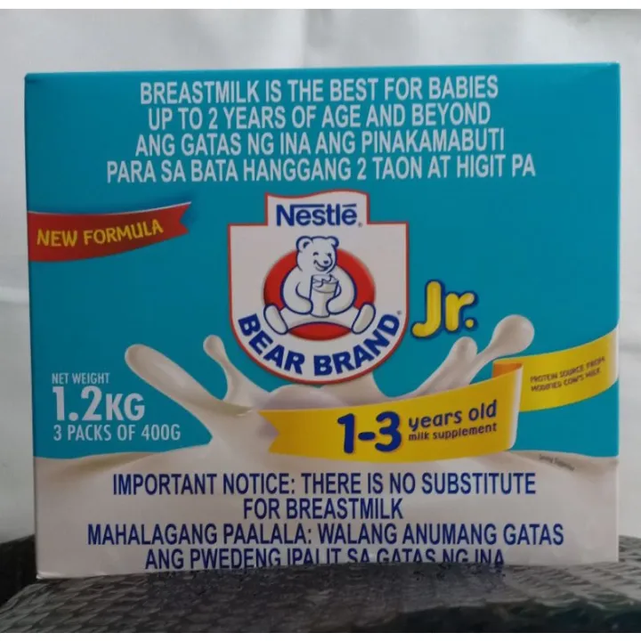 BearBrand Junior 1-3 yrs old 1.2kg | Lazada PH