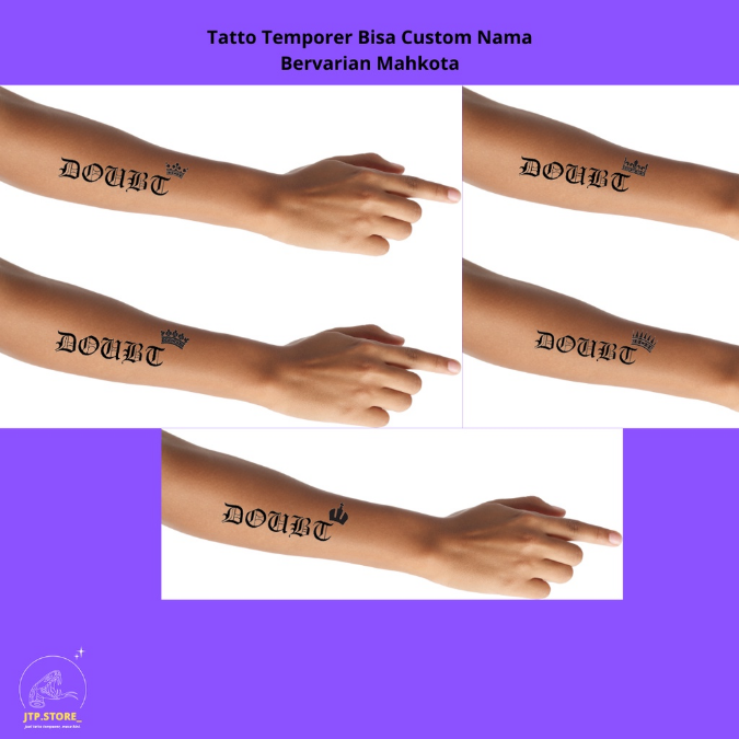 Tato Temporer Bisa Custom Nama. Tatto Temporer Bisa Custom Nama. Tahan ...