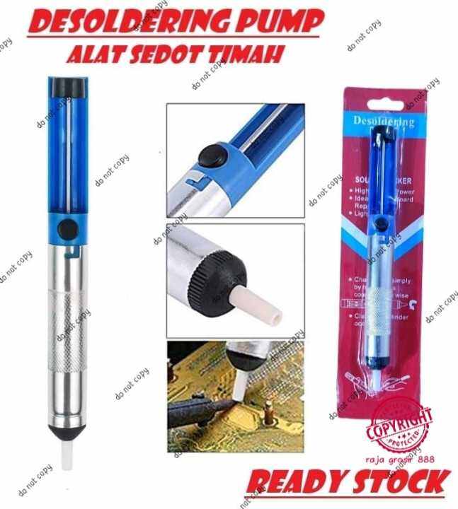 Alat Sedot Timah Solder Pompa Pencabut Penghisap Timah solder | Lazada ...