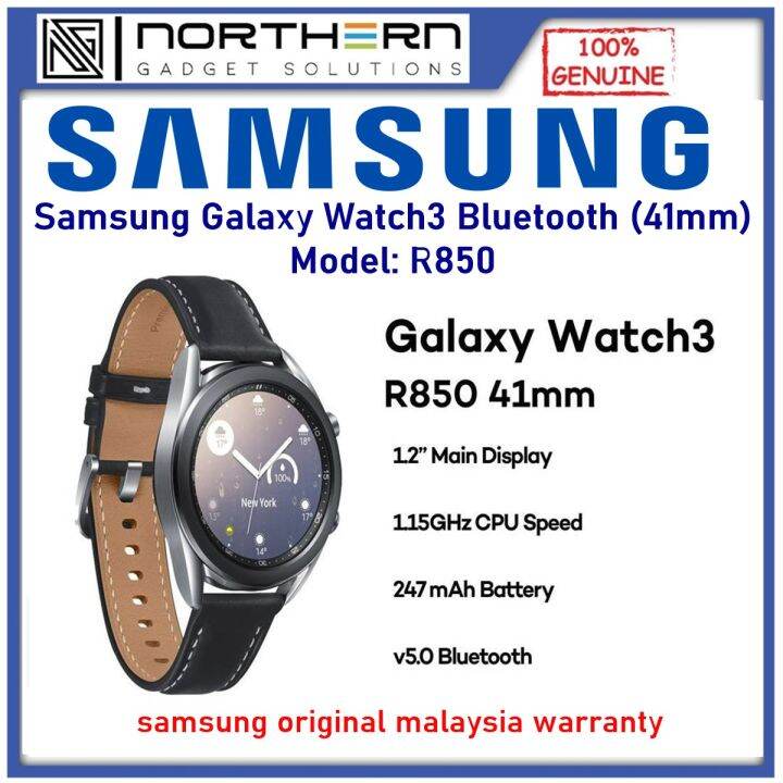 Samsung Watch 3 R850 Smart Watch 100% Original Samsung Malaysia ...
