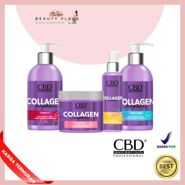 CBD Professional Collagen Repair Series | Collagen Hair Serum ...