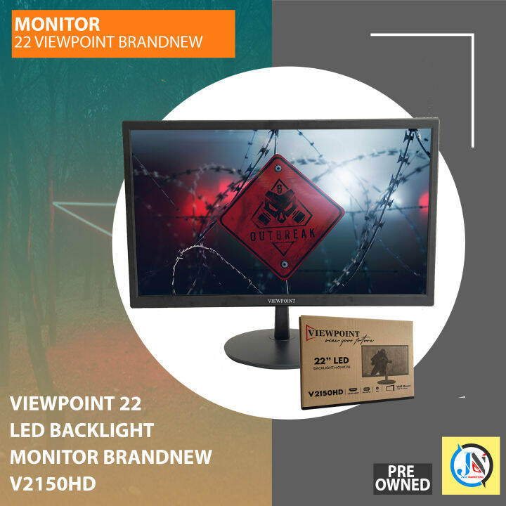MONITOR 22 INCHES VIEWPOINT BRAND NEW HDMI AND VGA PORTS | Lazada PH