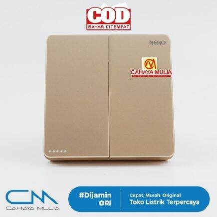 SAKLAR MODERN NERO 1 Gang 2 Gang 3 Gang 1 way Harga Grosir Lebih Murah dan Bisa COD | Lazada ...