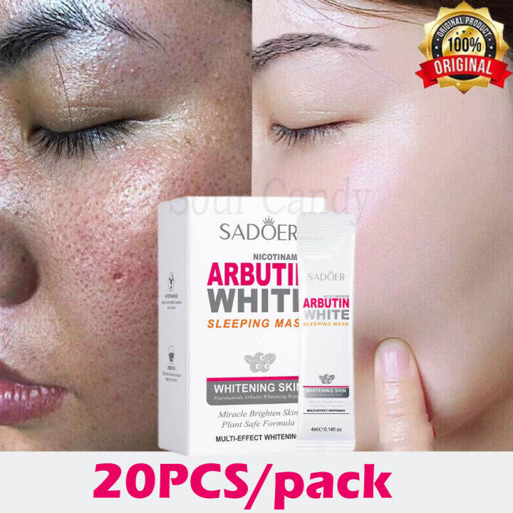 20Pcs/pack Collagen Sleeping Face Mask Whitening Collagen Firming ...