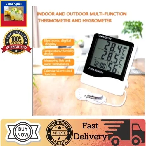 LP Hygrometer Humidity Sensor Inside and Outside the Home Electric ...
