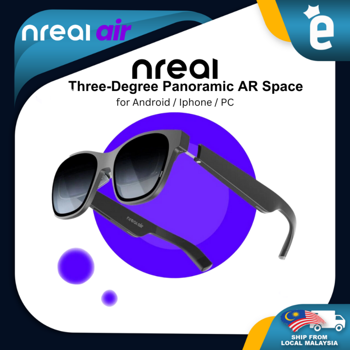Nreal Air Ar Glasses Xreal Smart Glasses Micro Oled Virtual Theater Augmented Reality Watch 9486