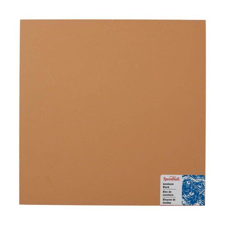 Speedball Mounted Linoleum Blocks - Smoky Tan / 5"x7" | Lazada PH