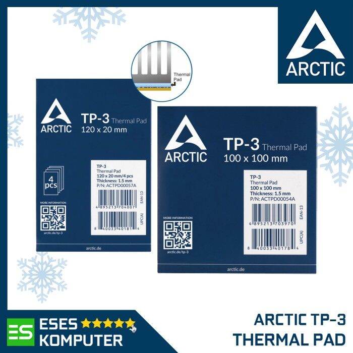 Thermal Pad Arctic TP-3 TP3 | 6W/mK High Performance Thermalpad | Lazada Indonesia